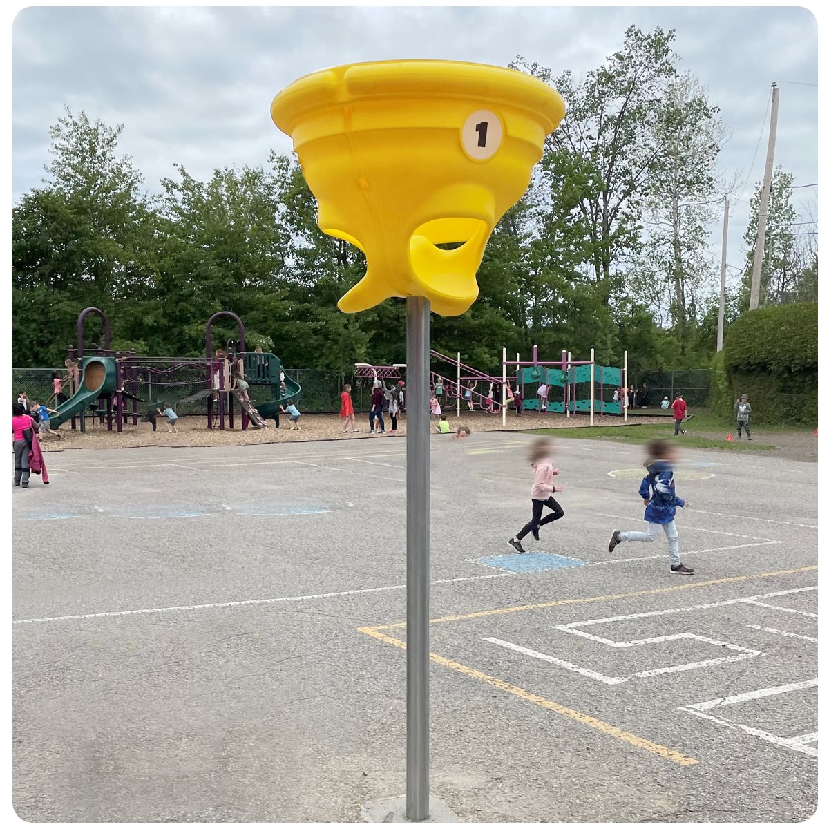 Basketball Game Frame with 3 Exits