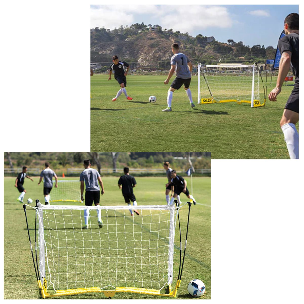 SKLZ® Pro Training Portable Mini-Soccer Goal, 4' x 6'