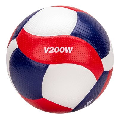 Ballon de volleyball officiel FIVB Mikasa, édition bleu / blanc / rouge